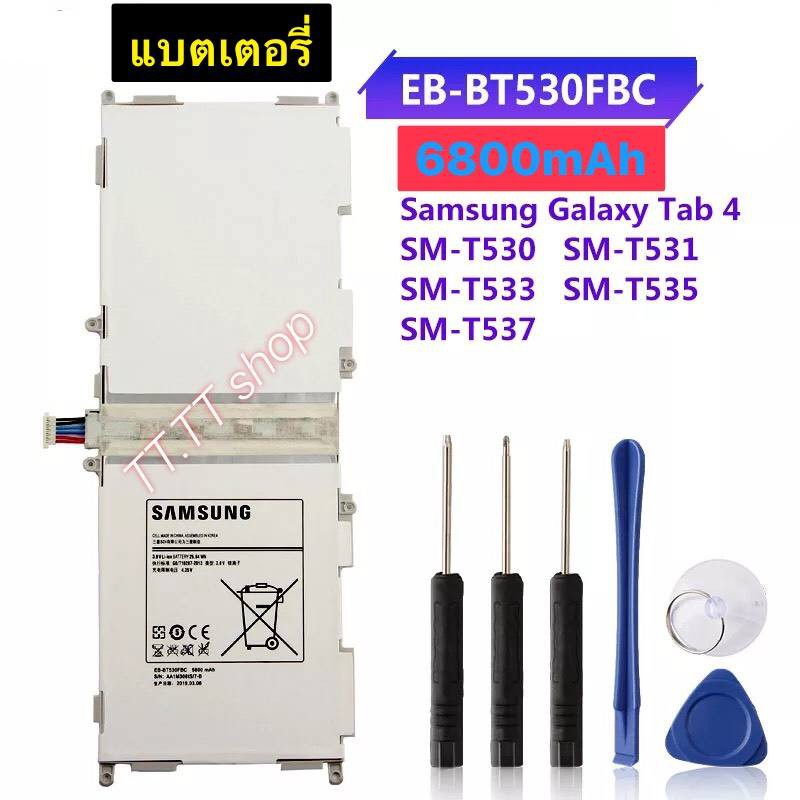 แบตเตอรี่ เดิม Samsung Galaxy Tab 4 10.1 T530 T531 T533 T535 T537 EB-BT530FBE EB-BT530FBC ...