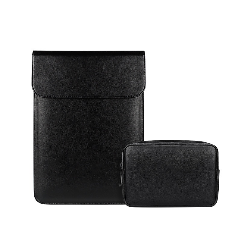 Pu Leather Laptop Case For Macbook Air Pro 13 14 15 Inch Notebook Bag