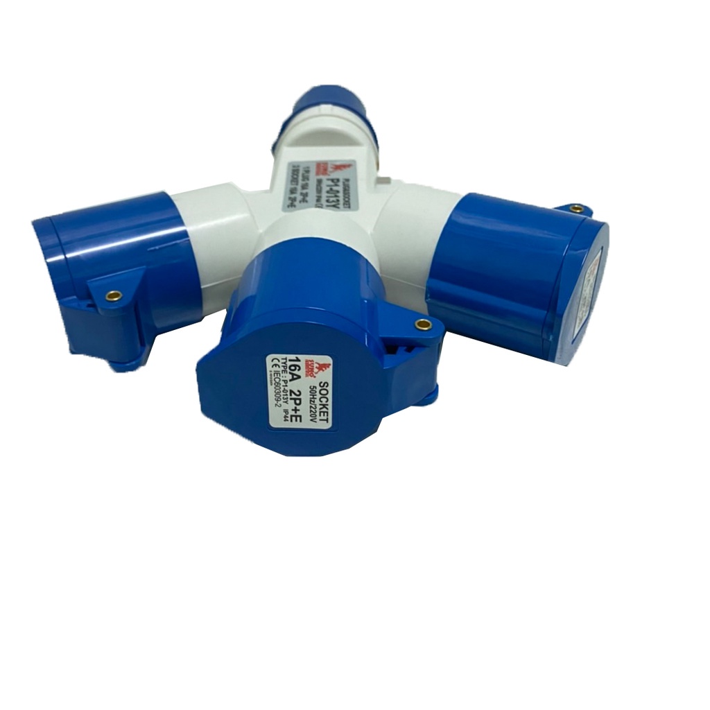 ปลั๊กเพาเวอร์ (power plug) ต่อขยาย Sumo P1-013Y ตัวผู้ 1 ตัวเมีย 3 2P+E ...