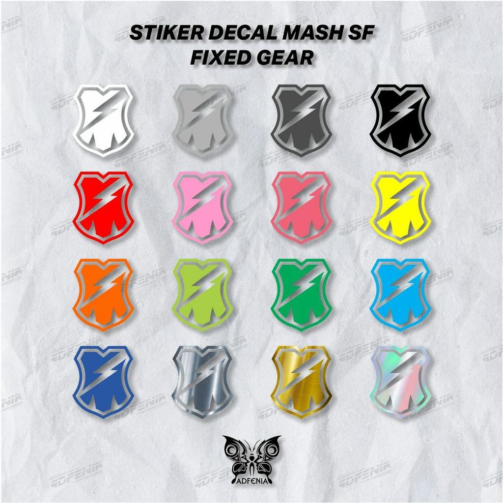 Cinelli Mash Logo FIxed Gear Decal Sticker | Shopee Thailand