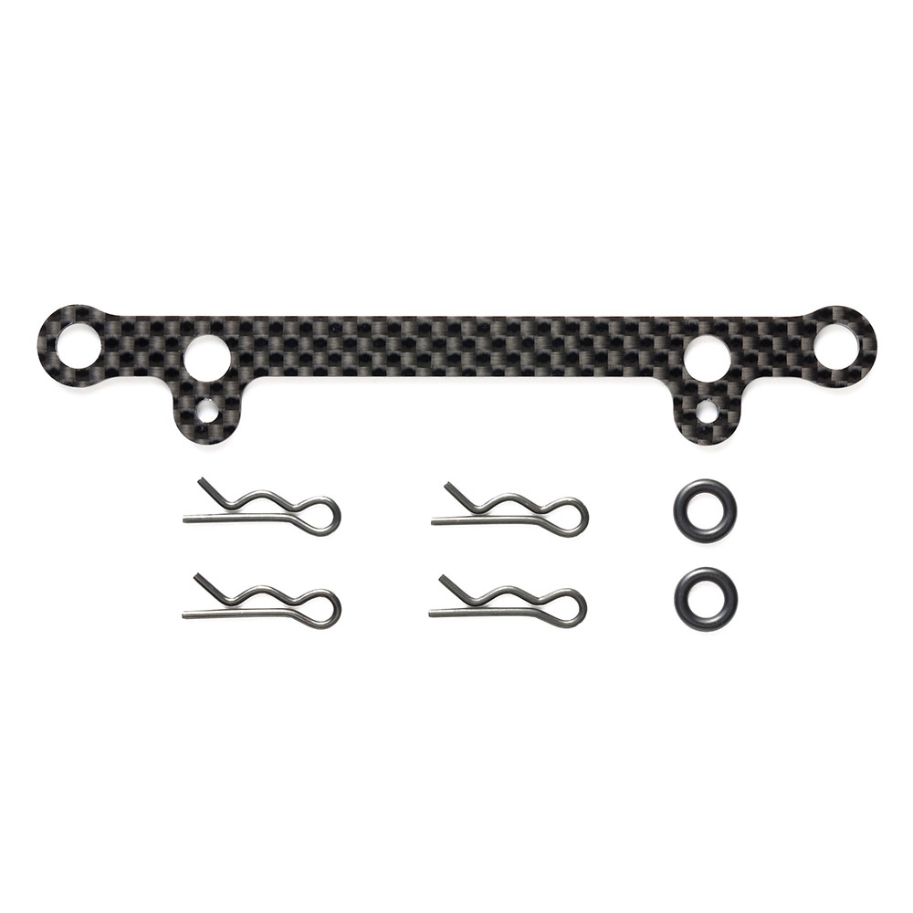 TAMIYA 54783 TOURING CAR CARBON BODY MOUNT CROSSMEMBER (REAR) | Shopee ...