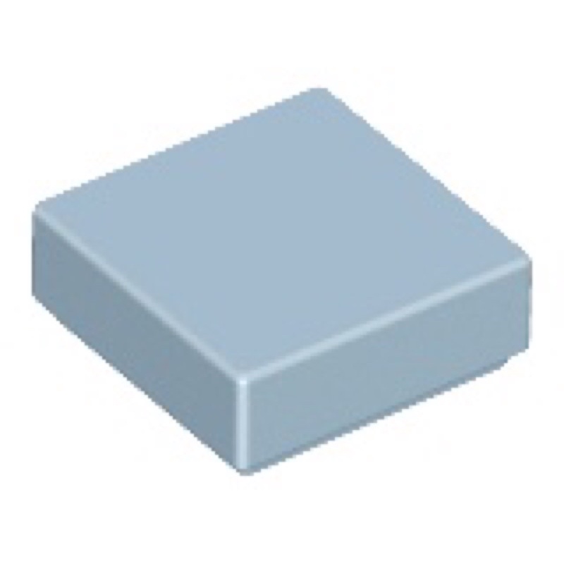 Lego part (ชิ้นส่วนเลโก้) No.3070b Tile 1 x 1 with Groove (3070 ...