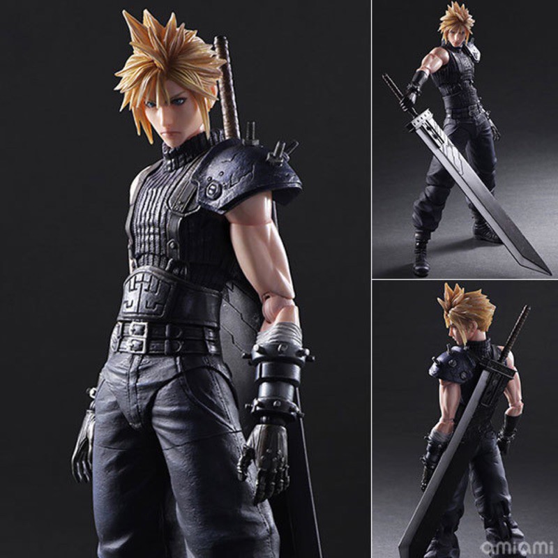 Figma ฟิกม่า Model Figure ฟิกเกอร์ โมเดล Final Fantasy VII Cloud Strife ...