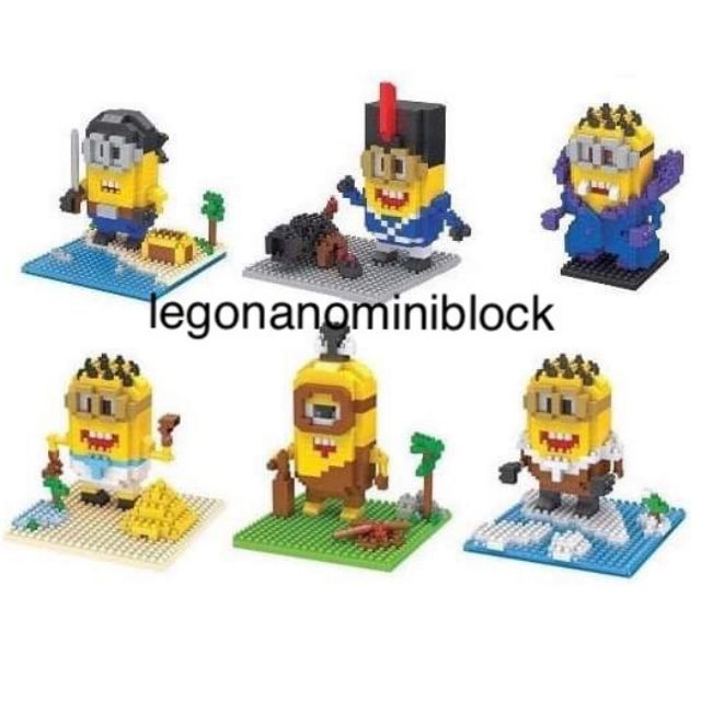 Legonano เลโก้ นาโน lego nano nanoblock set6กล่อง | Shopee Thailand