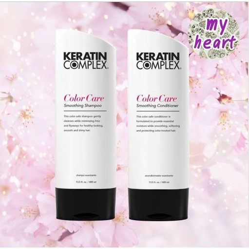 Keratin Complex Color Care Smoothing Shampoo/Conditioner 400 ml แชมพู ...