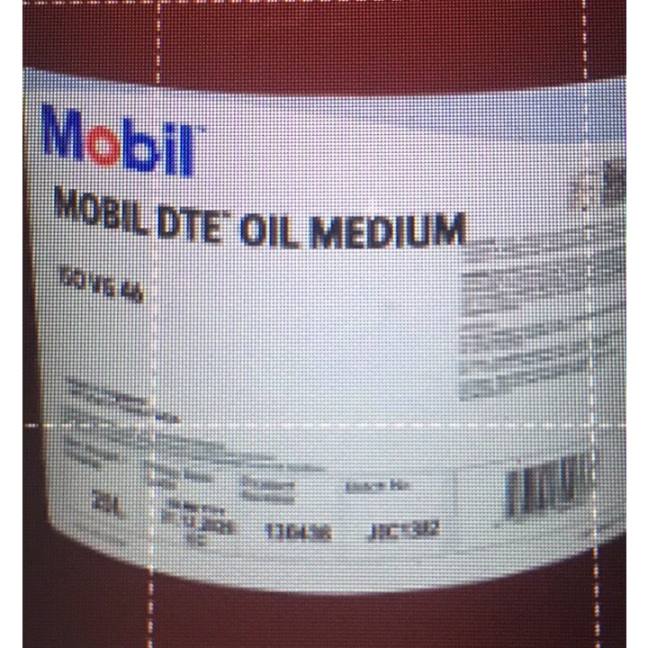 Mobil DTE Oil Medium ISO VG 46 ,DTE Oil Heavy Medium ISO VG 68/20ลิตร ...