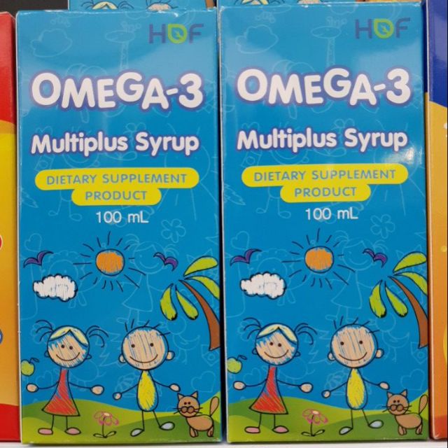 Omega multiplus syrup 100 ml | Shopee Thailand