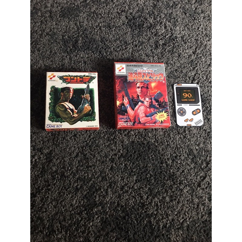 NINTENDO GAME CARTRIDGE BOX CONTRA 1,2 JAPAN / | Shopee Thailand