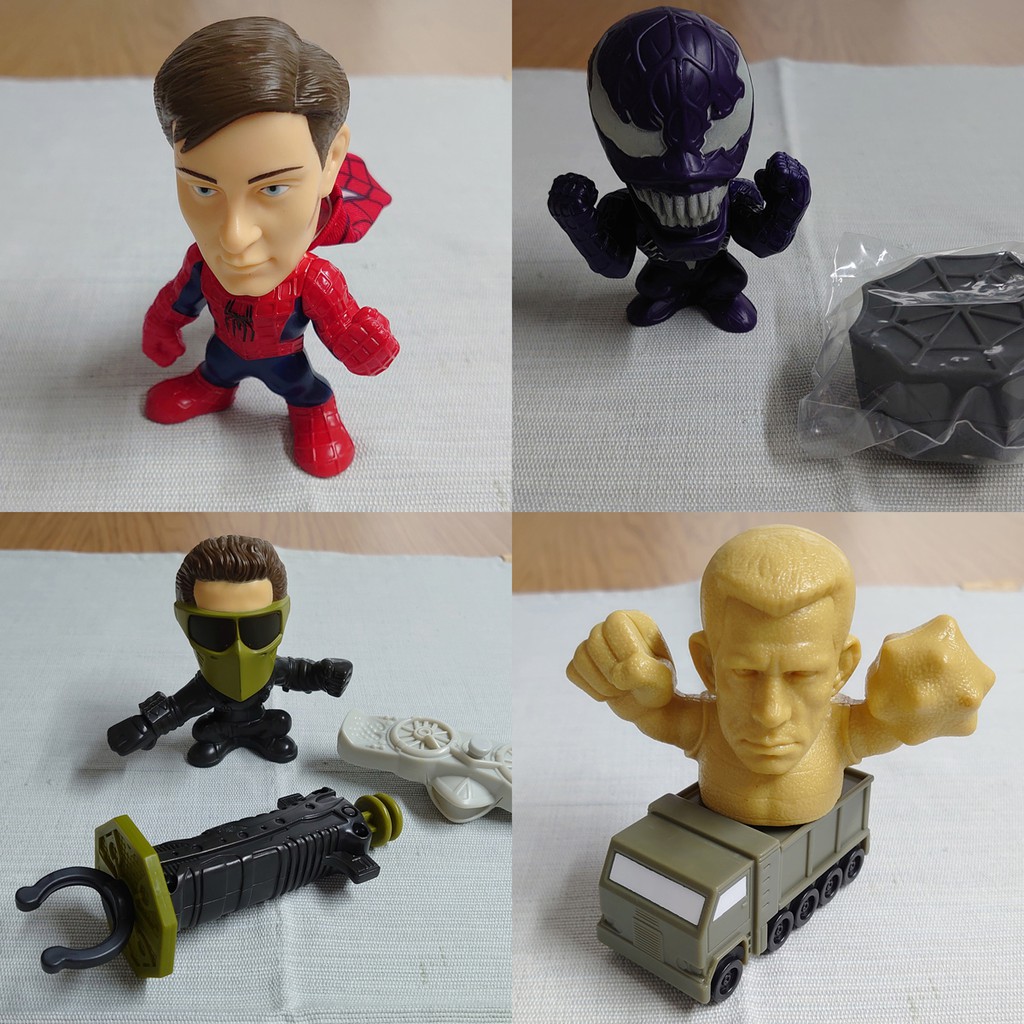 Spiderman 3 Spielzeug Burger King