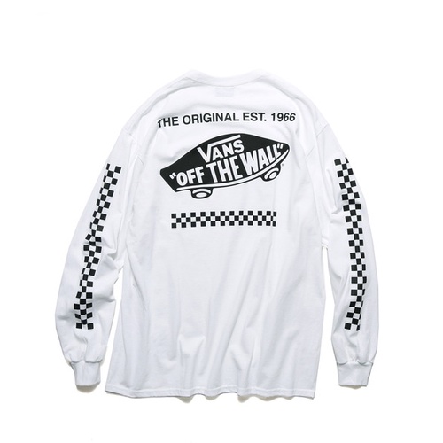 Vans The Original Est.1966 Logo Tee เสื้อยืดลําลองแฟชั่นสําหรับผู้ชาย ...