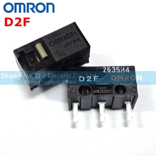 10PCS OMRON mouse micro switch D2FC-F-7N 10m 20m OF D2FC-F-K(50M) D2F ...