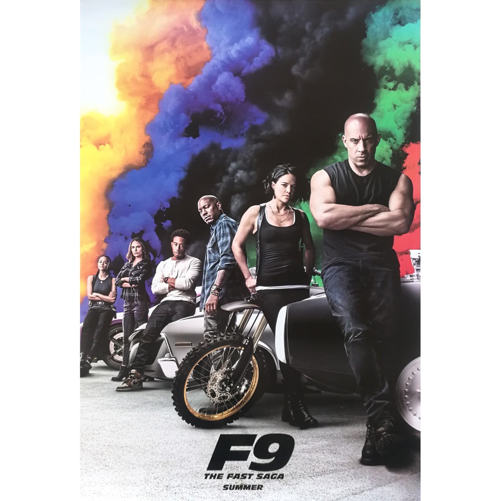 โปสเตอร์ หนัง Fast 9 เร็ว..แรงทะลุนรก 9 F9 the fast saga Fast & Furious ...