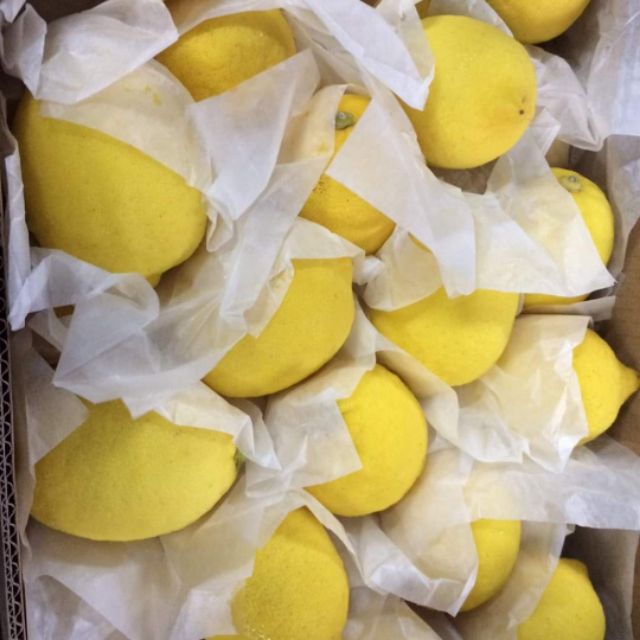 เลม่อน - จีน (ลูกสด) ขายยกลัง 15kg.- Fresh Lemon (China) (สามารถขอราคา ...