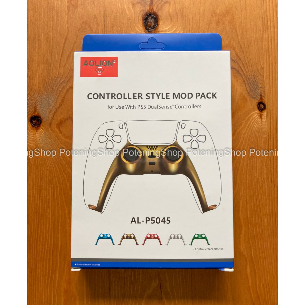 [พร้อมส่ง] หน้ากาก กรอบจอยสี โครเมี่ยม Controller Style Mod Pack For ...