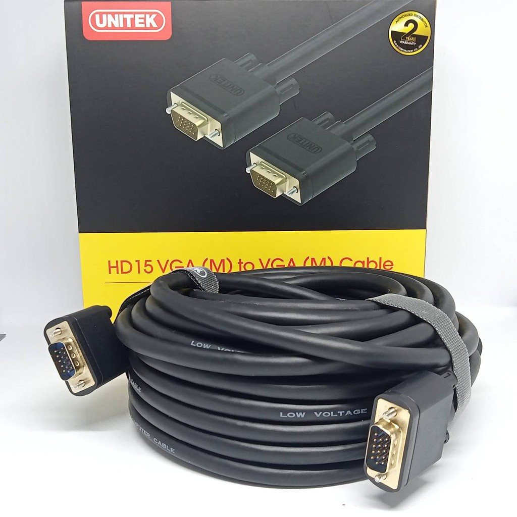 ๊UNITEK สาย VGA คุณภาพดี แข็งแรงทนทาน 15 เมตร Y-C507G | Shopee Thailand