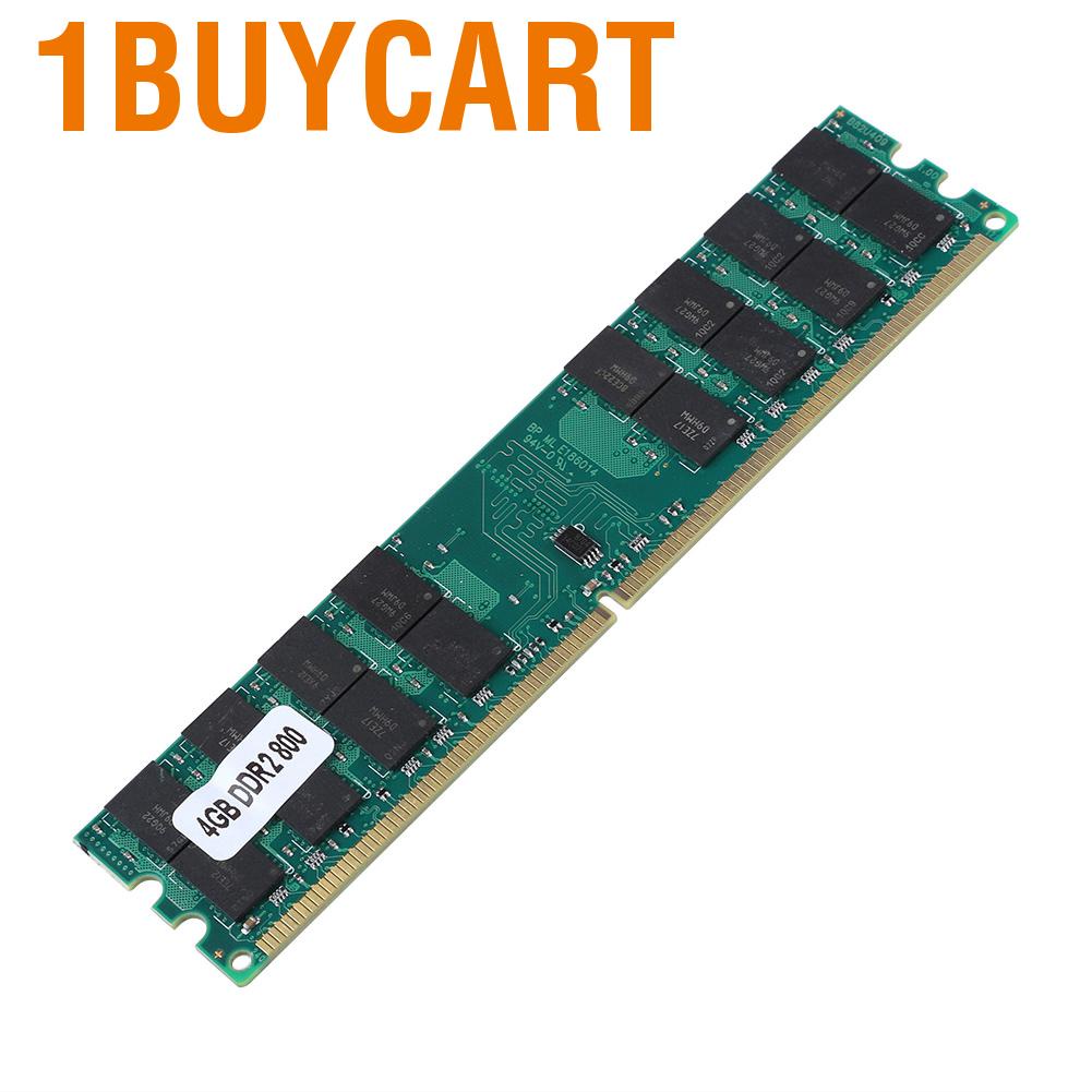 1buycart DDR2 4 GB 800 MHz หน่วยความจำขนาดใหญ่ 4GB | Shopee Thailand