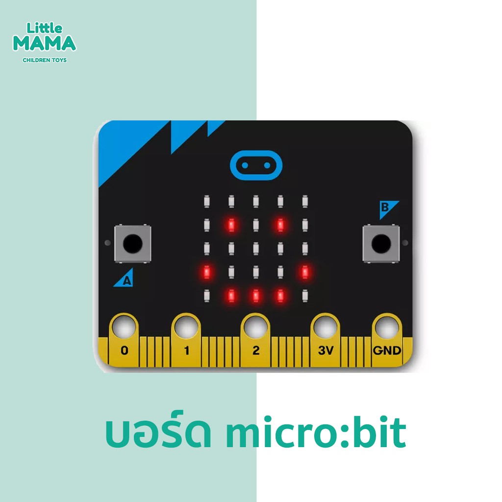 Micro MaQueen ชุดสื่อหุ่นยนต์ ไมโครบิท (micro:bit) | Shopee Thailand