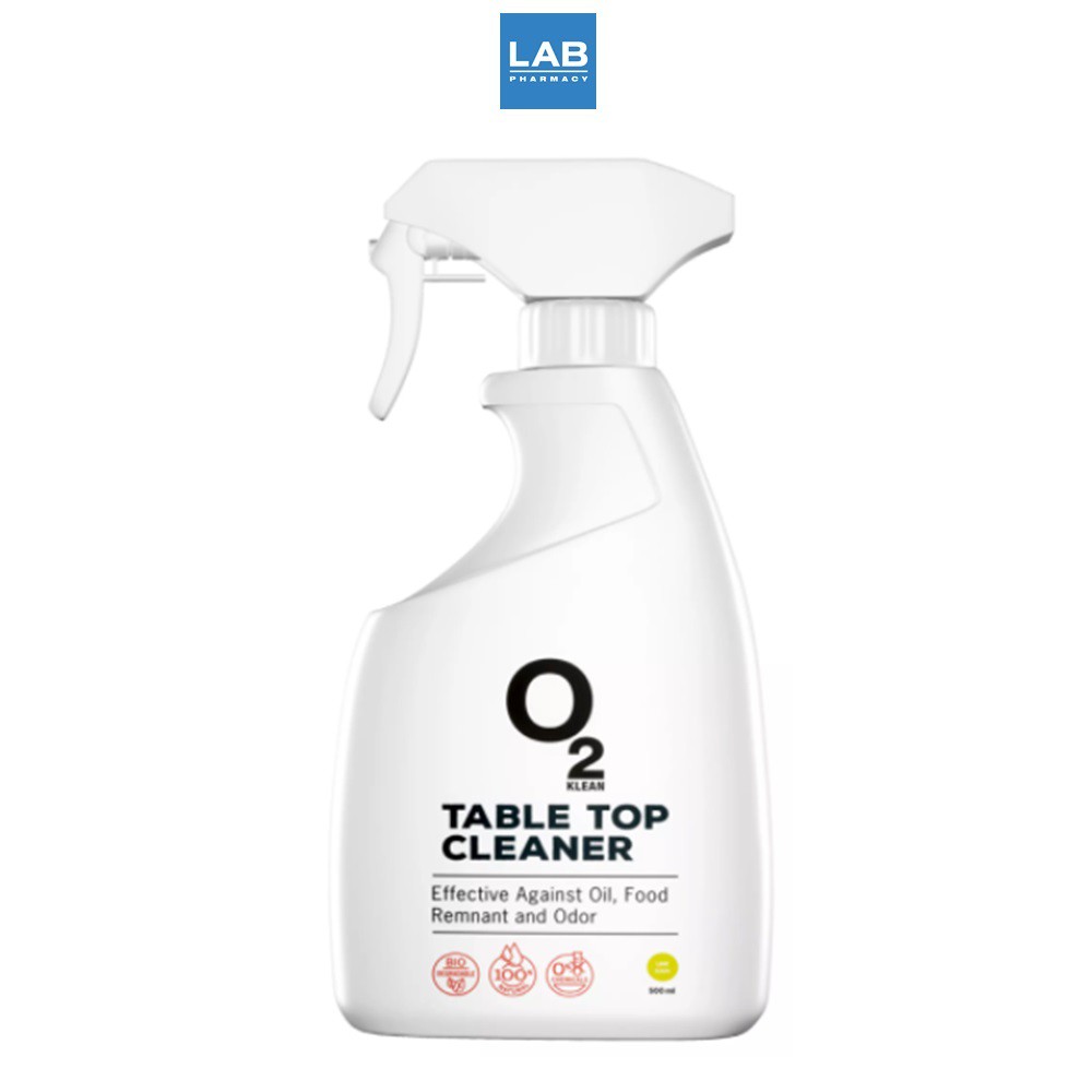 O2 Klean Table Top Cleaner 500 ml. - ผลิตภัณฑ์เช็ดโต๊ะอาหาร และ ห้องครัว ฆ่าเชื้อโรคและความมัน ...