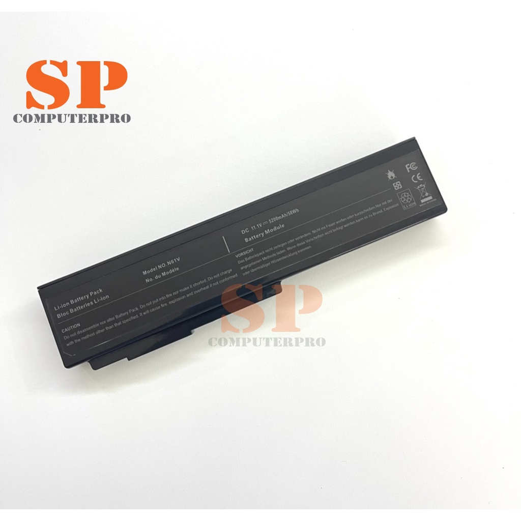 ASUS Battery แบตเตอรี่ของเทียบ ASUS N43 N43S N53 N53S X55 X57 N61 X64 ...