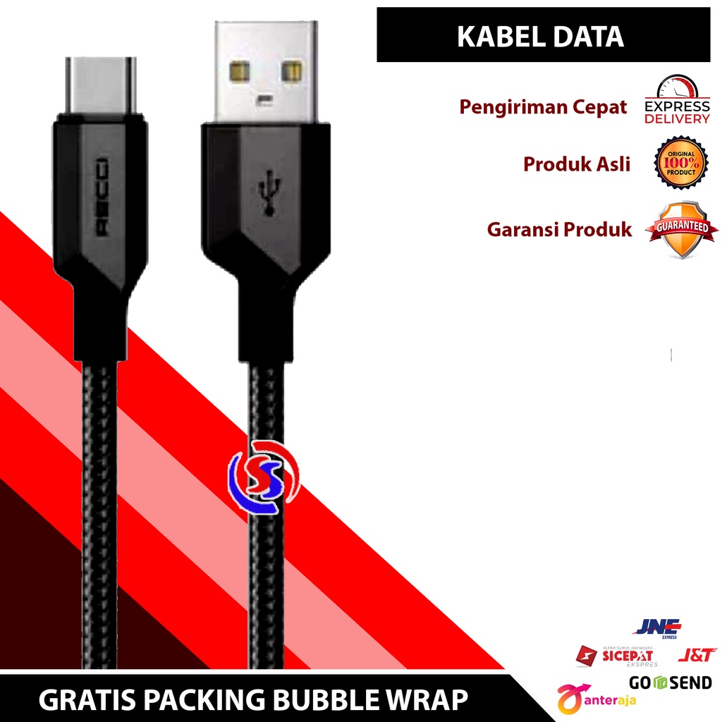 สายเคเบิลข้อมูล และสายชาร์จ recci RTC-N22 | Shopee Thailand