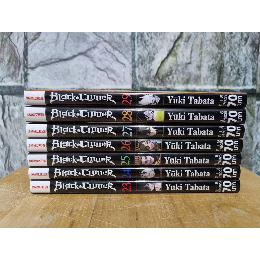 black clover เล่ม 23-29 แยกเล่ม มังงะมือสอง หนังสือมือสอง การ์ตูนมือสอง ...