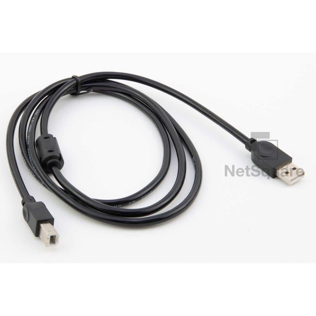 USB Type A to USB Type B Cable สำหรับ Printer, Arduino Black 1.5m/3m/5m ...