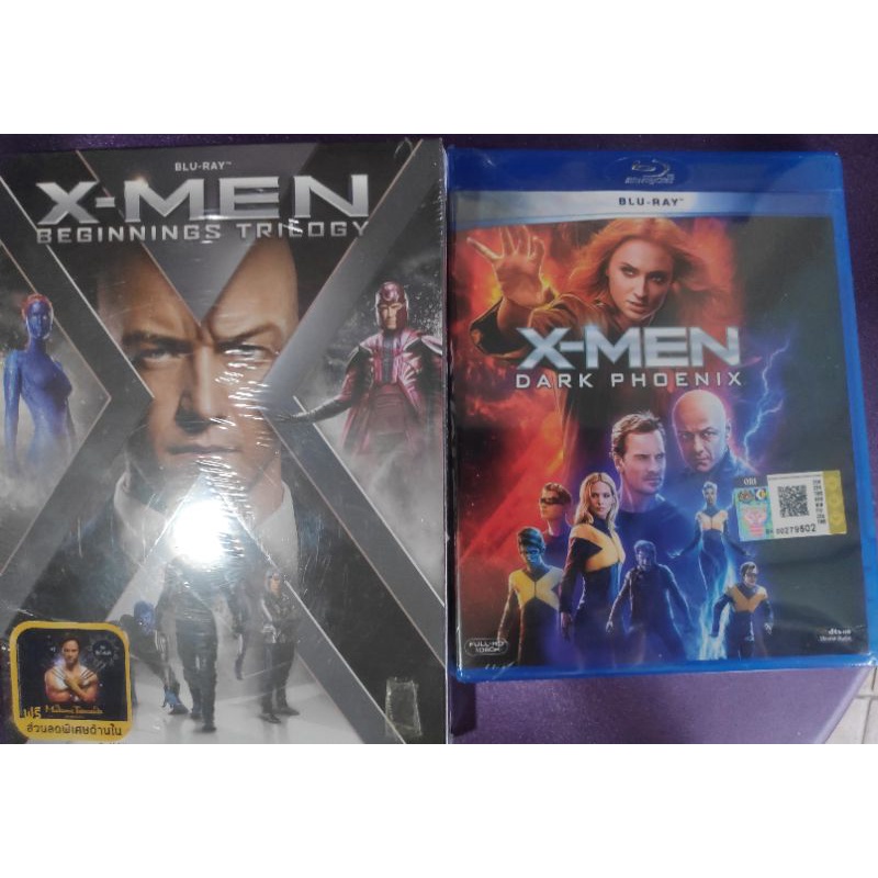 Boxset Blu-ray X-Men Beginning Trilogy (3disc)+X-Men Dark Phoenix บ็อก ...