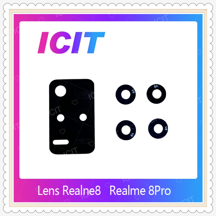 Lens Realme 8 5G อะไหล่เลนกล้อง กระจกเลนส์กล้อง กระจกกล้องหลัง Camera ...