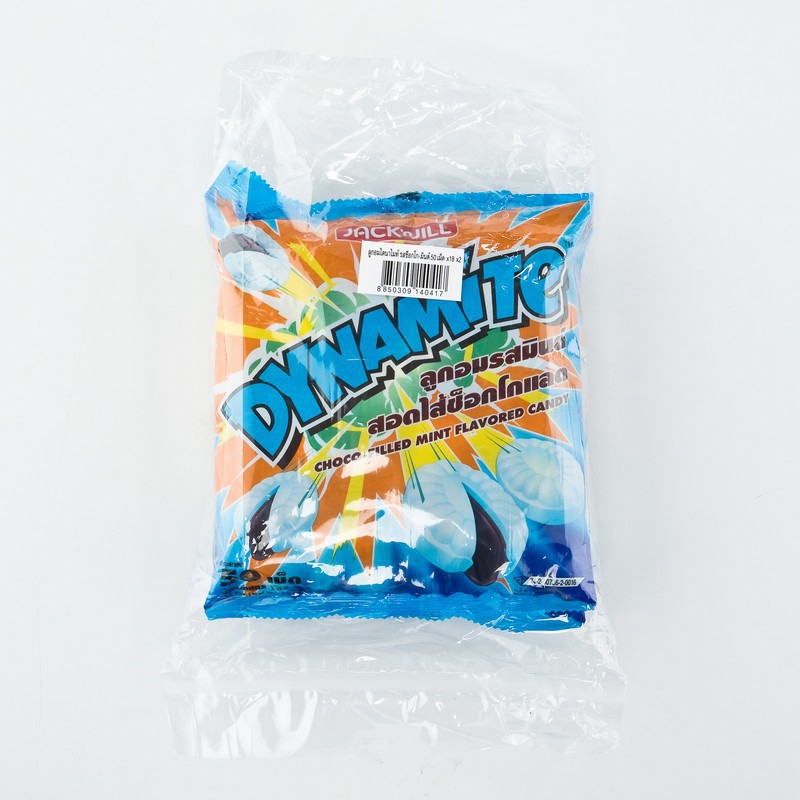 ไดนาไมท์ ลูกอมมิ้นท์ ถุงละ50เม็ด แพ็คละ2ถุง Dinamite Candy Jack&Jill ...