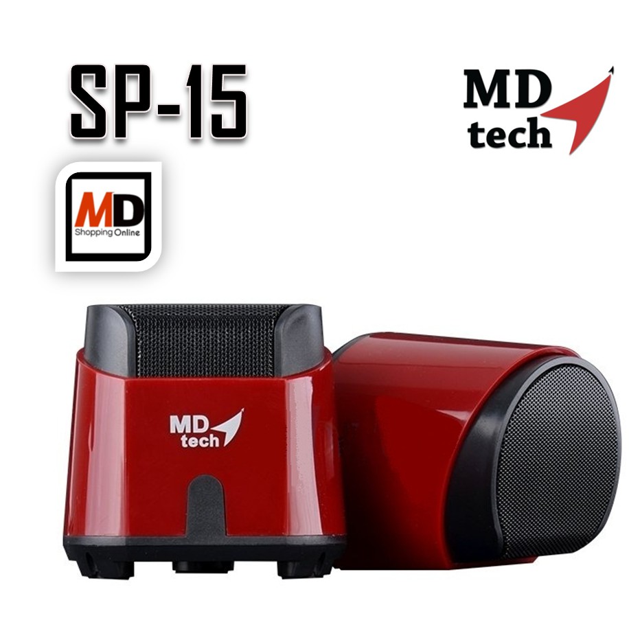 ลำโพงคอมพิวเตอร์ USB ยี่ห้อ MD-Tech รุ่น SP-15 | Shopee Thailand