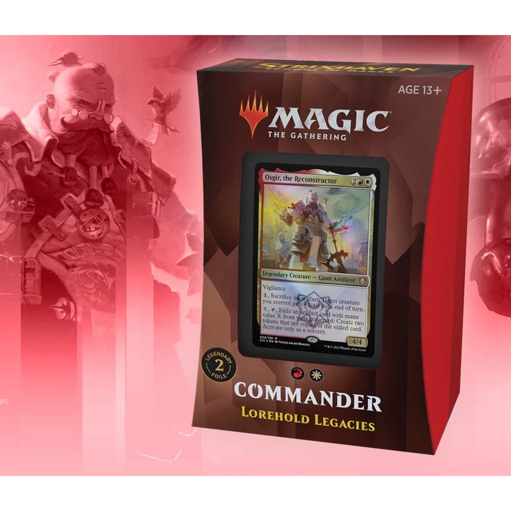 Magic the Gathering : Commander 2021 - Strixhaven Lorehold Legacies ...