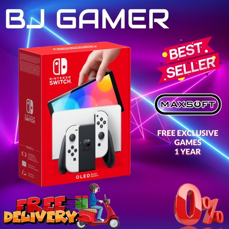 Nintendo Switch สินค้ามือ 1 รับประกันศูนย์ไทย Maxsoft (PXT) + เกมส์เล่น ...
