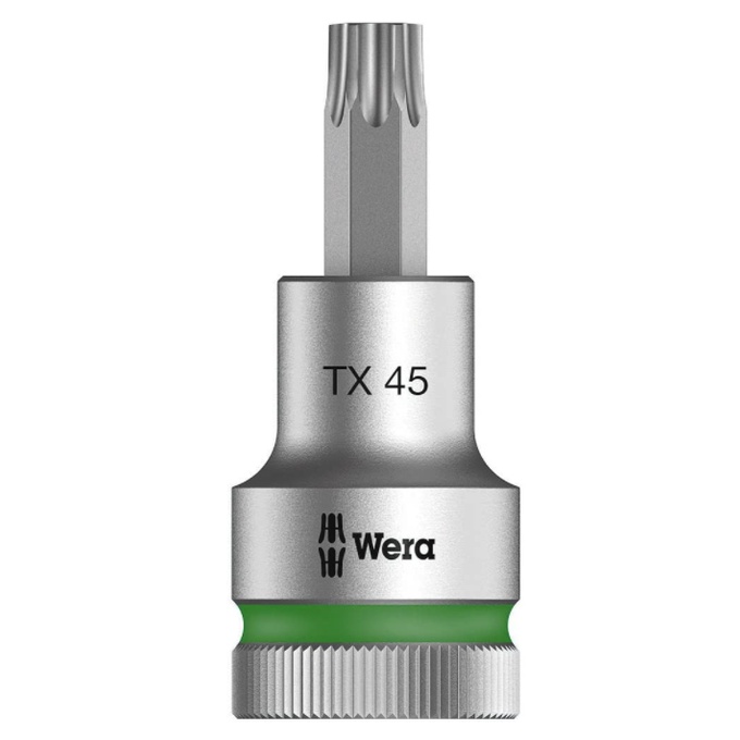 WERA 8767 C HF TORX TORX Zyklop bit socket with 1/2" drive with holding ...
