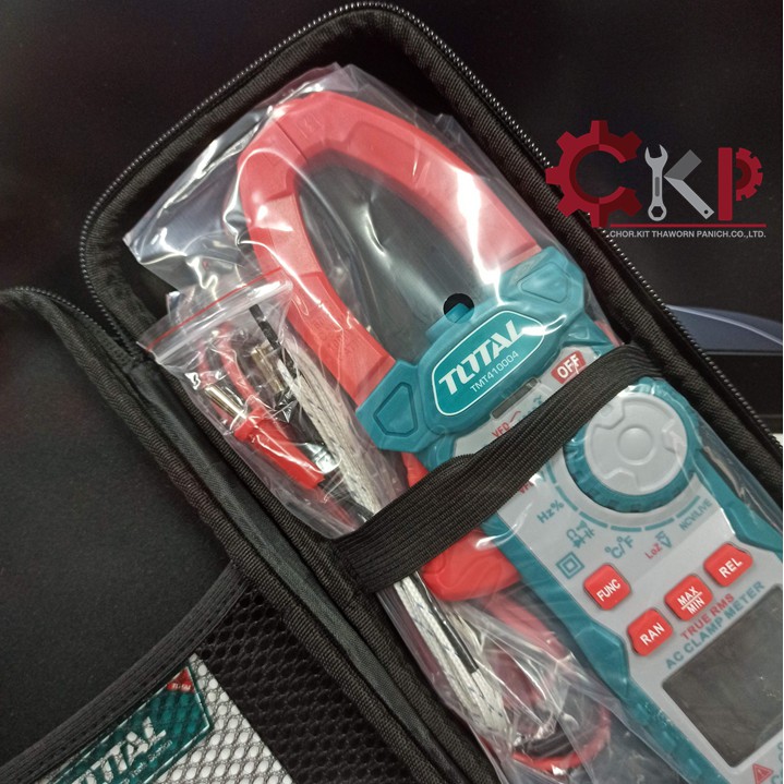 TOTAL แคลมป์มิเตอร์ TMT410004 (รุ่นใหม่ แทนรุ่น TMT410002) 1000 A AC ...