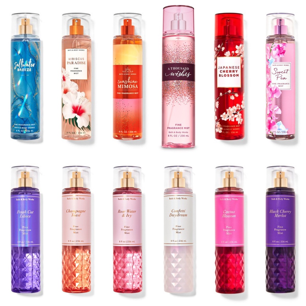Bath and Body Works Body Mist ขนาด 236ml. ของแท้ | Shopee Thailand