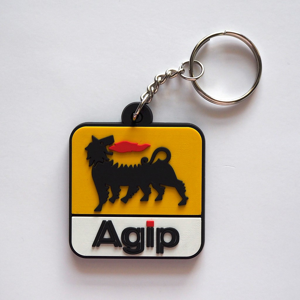 พวงกุญแจยาง Agip racing น้ํามันเครื่อง engine oil | Shopee Thailand