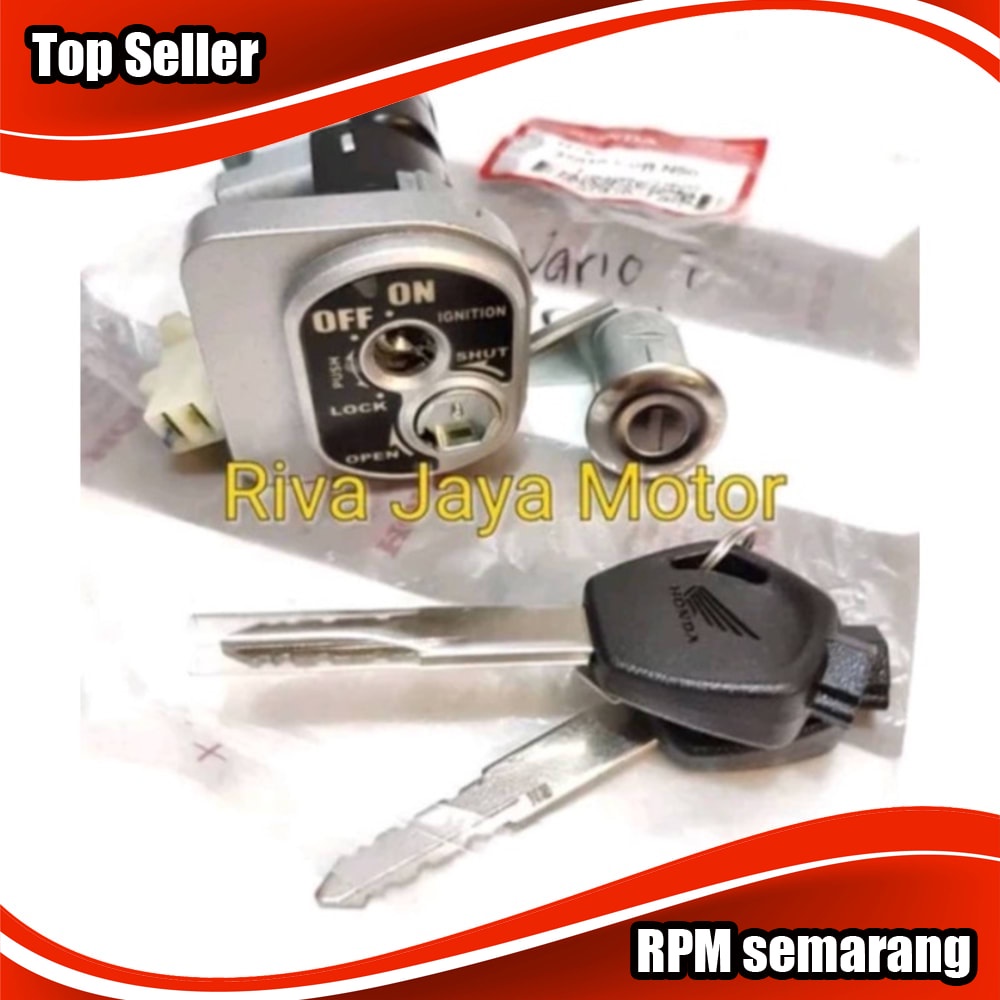 CONTACT KEY ASSY KEYSET PLUS ที่นั่ง KEY HONDA Vario CBS - Vario 110 ...