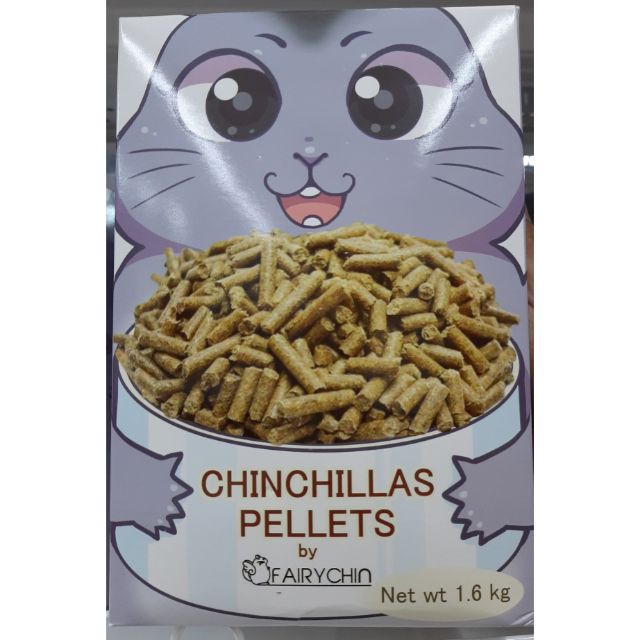 chinchilla pellet food by fairychin 1.6 kg. | Shopee Thailand