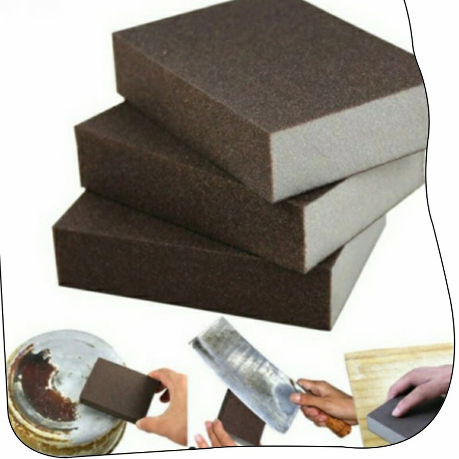 ฟองน้ําวิเศษ สีน้ําตาล ANTI Crust หนาไม่บาง NANO MAGIC Sponge | Shopee ...