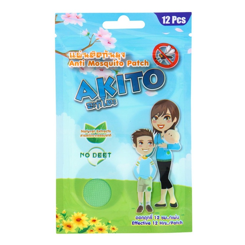 AKITO อะกิโตะ สติ๊กเกอร์กันยุง | Shopee Thailand