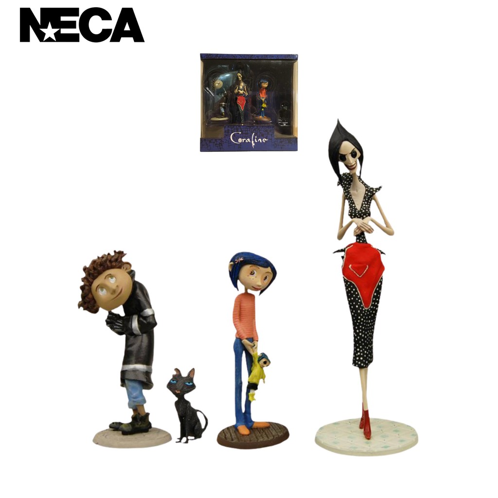 NECA Coraline – “Best of” PVC Mini-Figure Set | Shopee Thailand