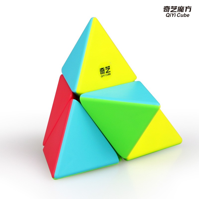 รูบิค แปลกๆ รูบิค พีระมิด รูบิค ของแท้ อย่างดี Qiyi Pyramorphix ...