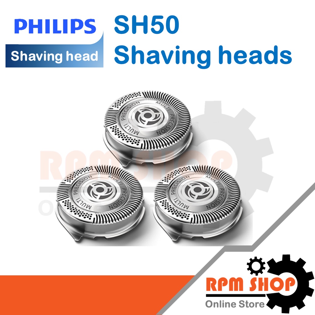 SH50 Philips Shaving heads Service pack ใบมีดโกนอะไหล่แท้ Philips ...