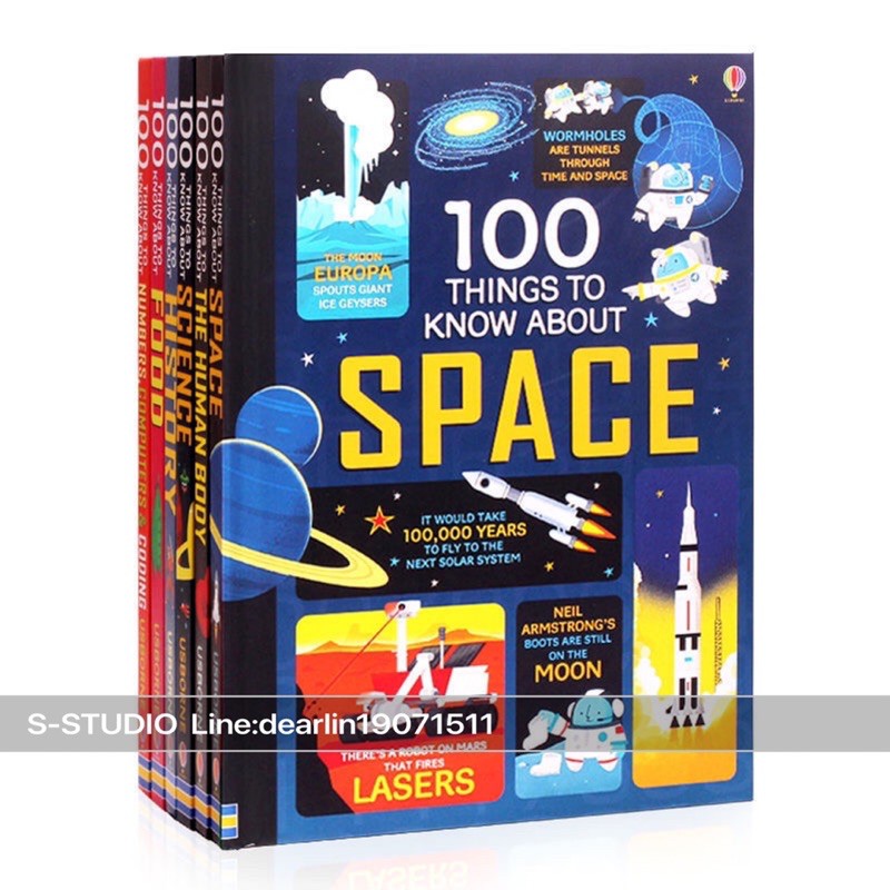 Award Winner Usborne 100 Things to Know about 6 books set | Shopee Thailand