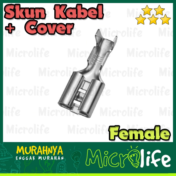 Skun ตัวเชื่อมต่อสายเคเบิล แบบแบน ตัวเมีย และฝาครอบ | Shopee Thailand