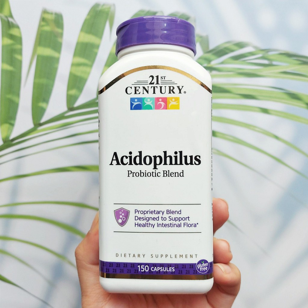 (21st Century®) Acidophilus Probiotic Blend 150 Capsules | Shopee Thailand