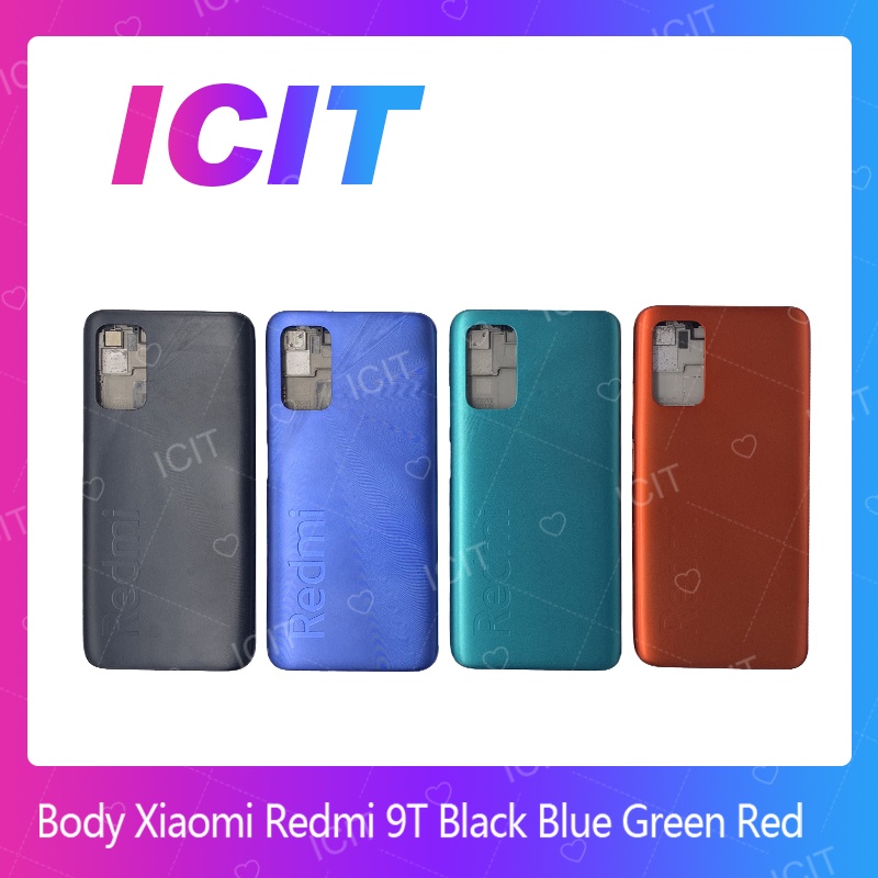 Xiaomi Redmi 9T อะไหล่บอดี้ เคสกลางพร้อมฝาหลัง Body For Xiaomi Redmi9T อะไหล่มือถือ ICIT 2020 ...