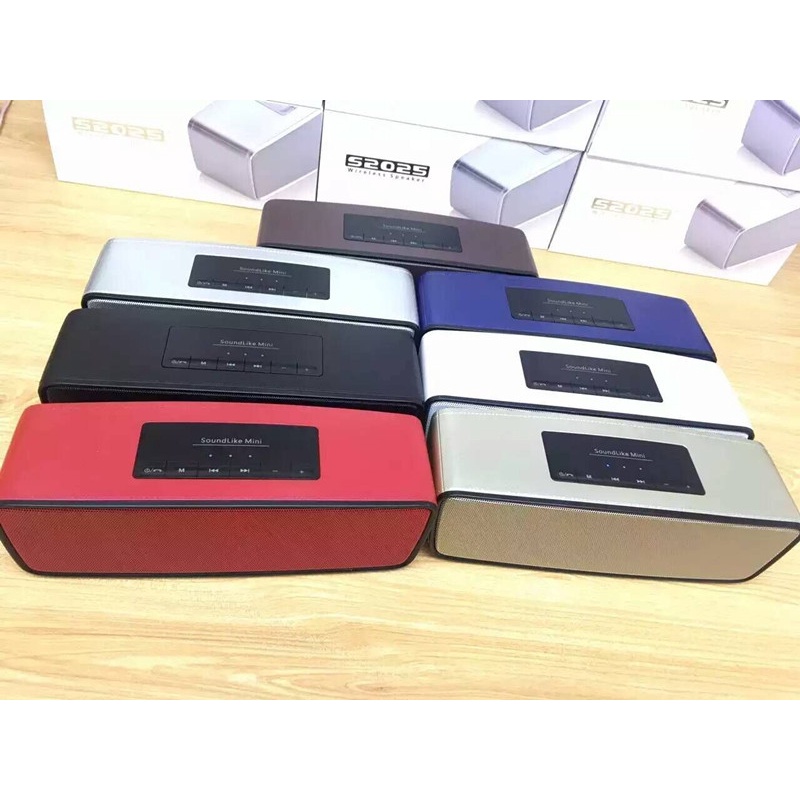 ลำโพงบลูทูธ Bluetooth Mini Speaker S2025 ลำโพง MP3 / เมมโมรี่การ์ด / FM ของแท้ เสียงดี | Shopee ...