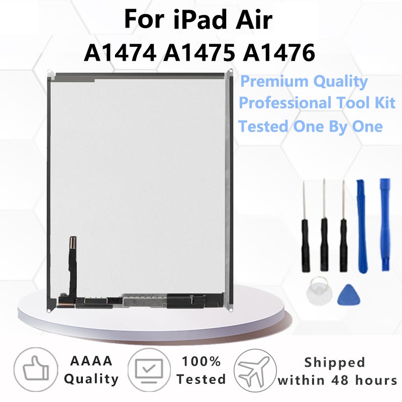 หน้าจอ LCD Digitizer สําหรับ iPad Air A1474 A1475 A1476 จอแสดงผล LCD ...