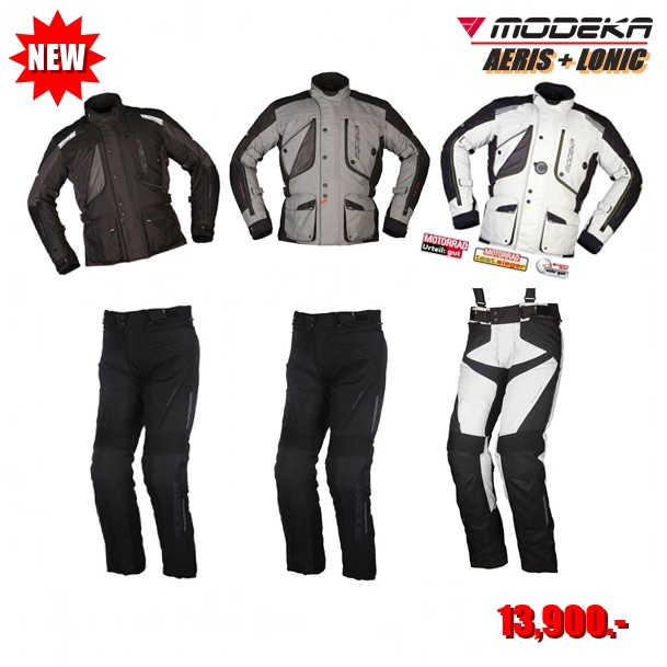 ชุดทัวร์ริ่ง, เสื้อการ์ด Modeka Aeris + Lonic pants | Shopee Thailand